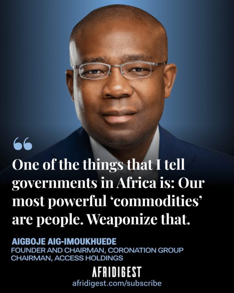 "Weaponize your people": Aigboje Aig-Imoukhuede's direct challenge to ...