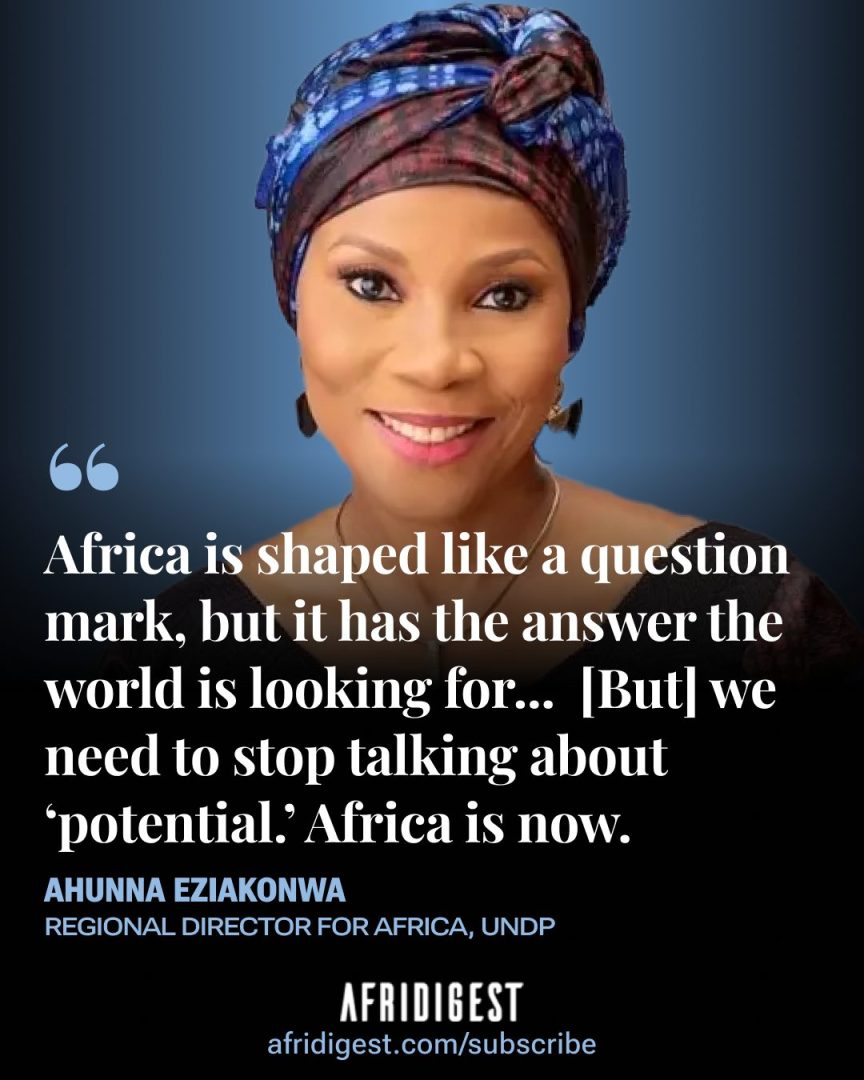 "Africa is shaped like a question mark": Ahunna Eziakonwa on moving ...